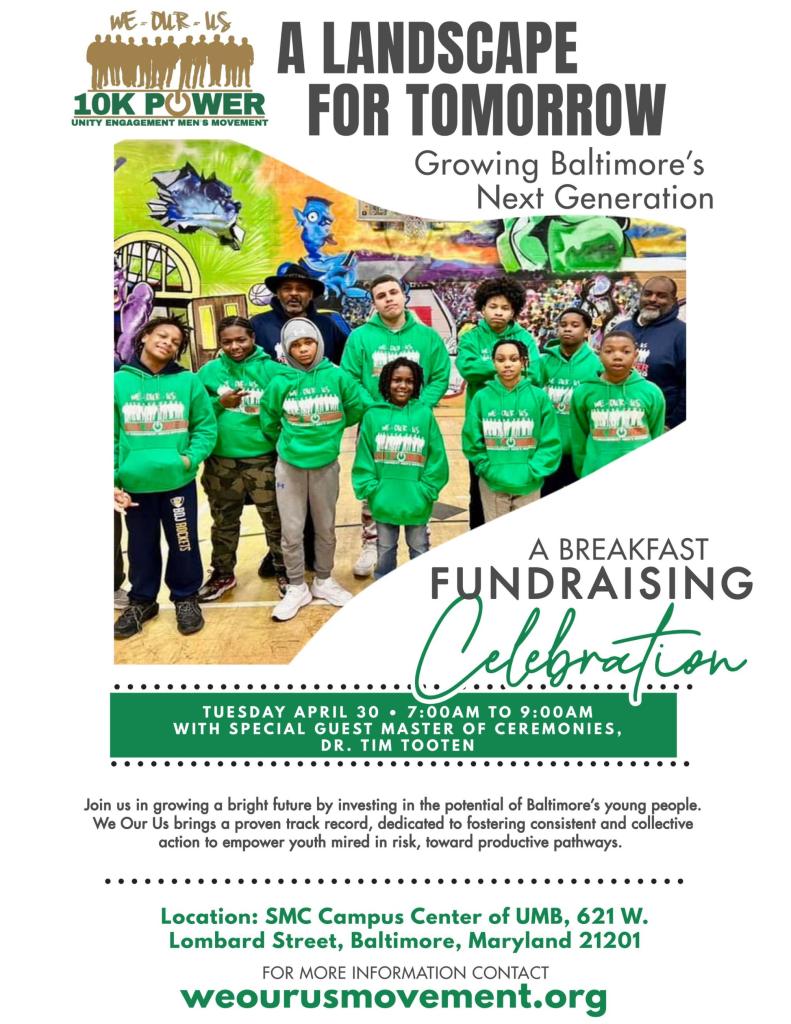 WE ARE A MEN’S UNITY ENGAGEMENT MOVEMENT IN BALTIMORE – We Our Us